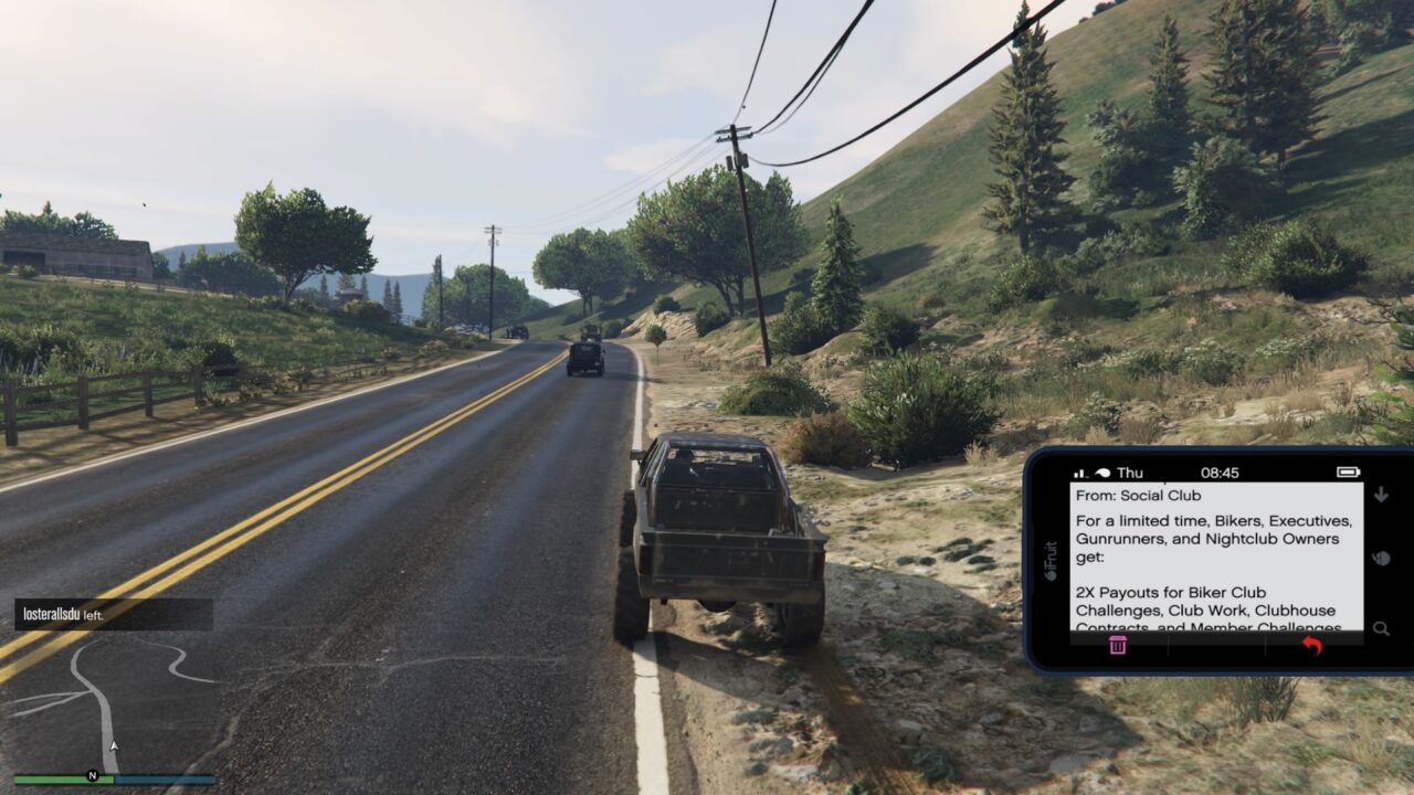 Grand Theft Auto Online - Tjekspillet